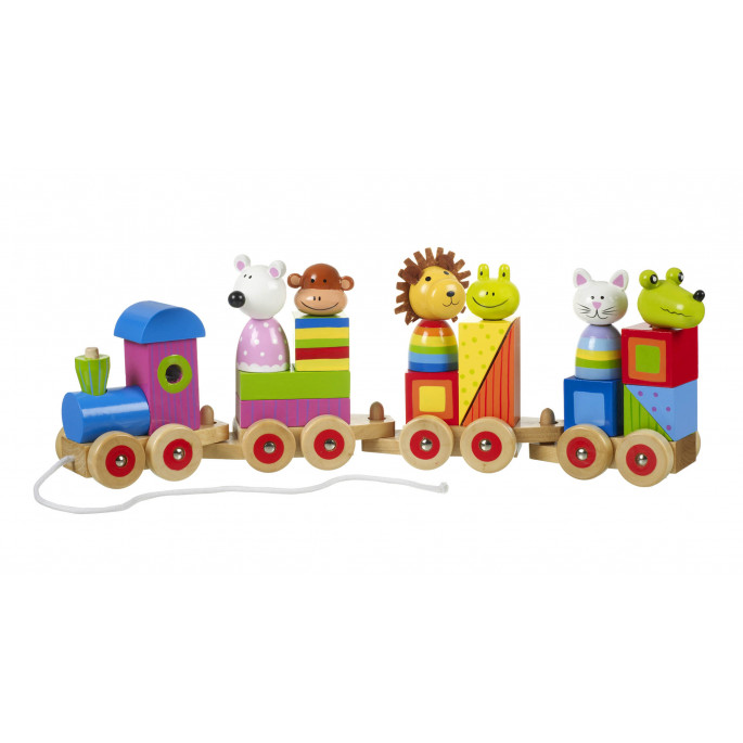 Orange Tree Toys Animal Puzzle Train | OTT08281 | Borsheims