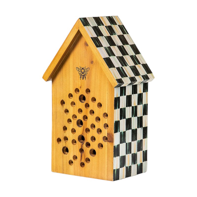 MacKenzie-Childs Courtly Check Bee House | 35514-2052 | Borsheims