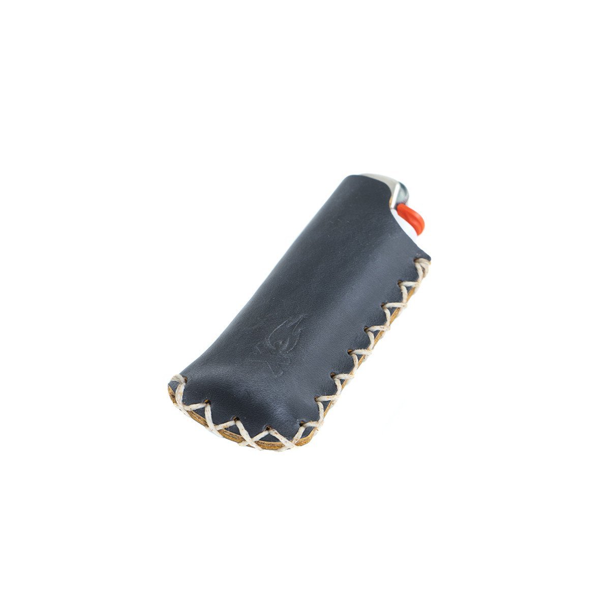 Rustico Ember Leather Lighter Sleeve, Ocean | AC0171-0013 | Borsheims