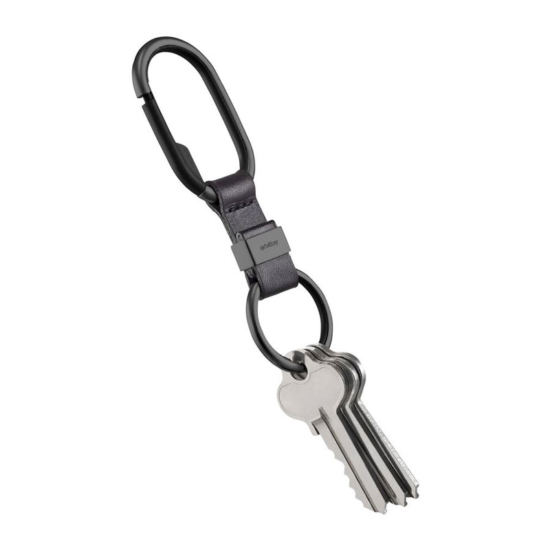 Orbitkey Clip Key Ring, All Black | CLPL-2-BKBKBK | Borsheims