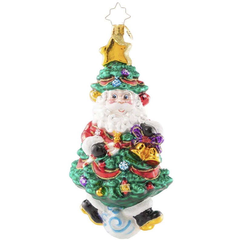 Christopher Radko Tree-rific Santa Ornament | 1021005 | Borsheims