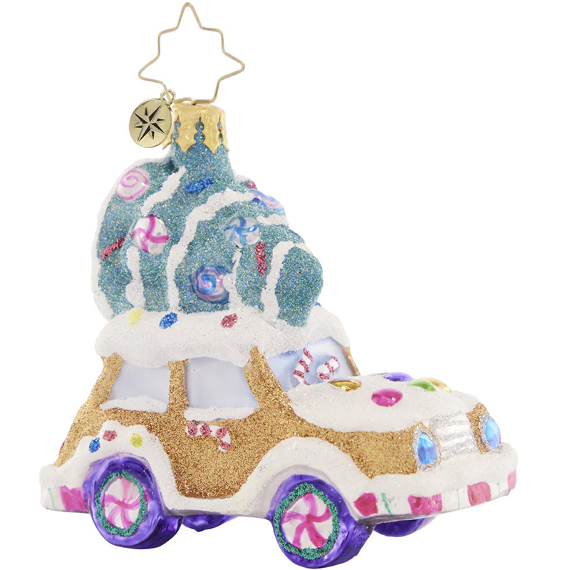 Christopher Radko Candy Tree Delivery Gem Ornament | 1021414 | Borsheims