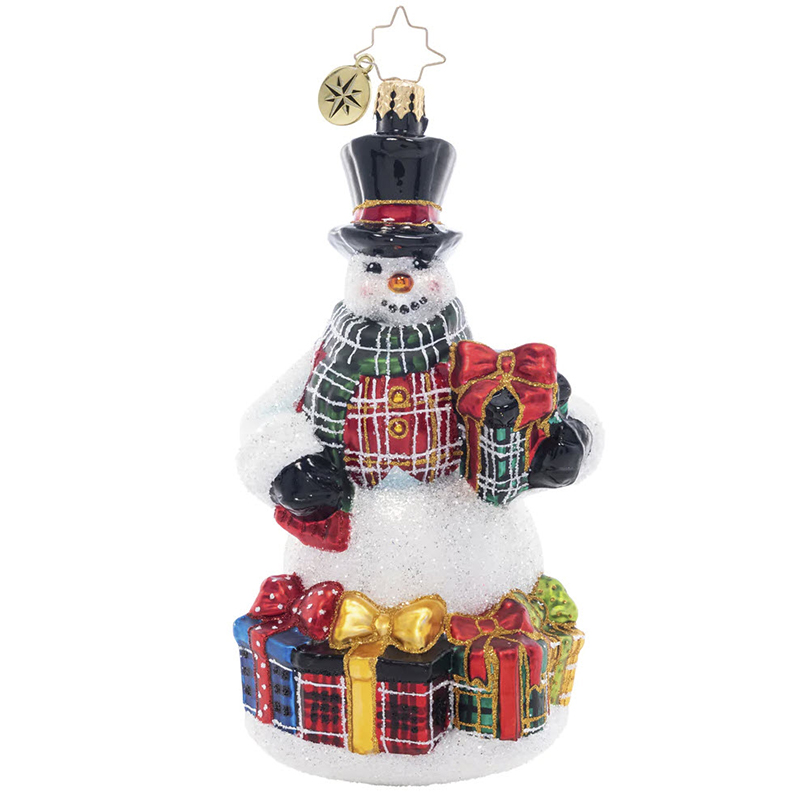 Christopher Radko Plaid Perfection Ornament | 1021502 | Borsheims
