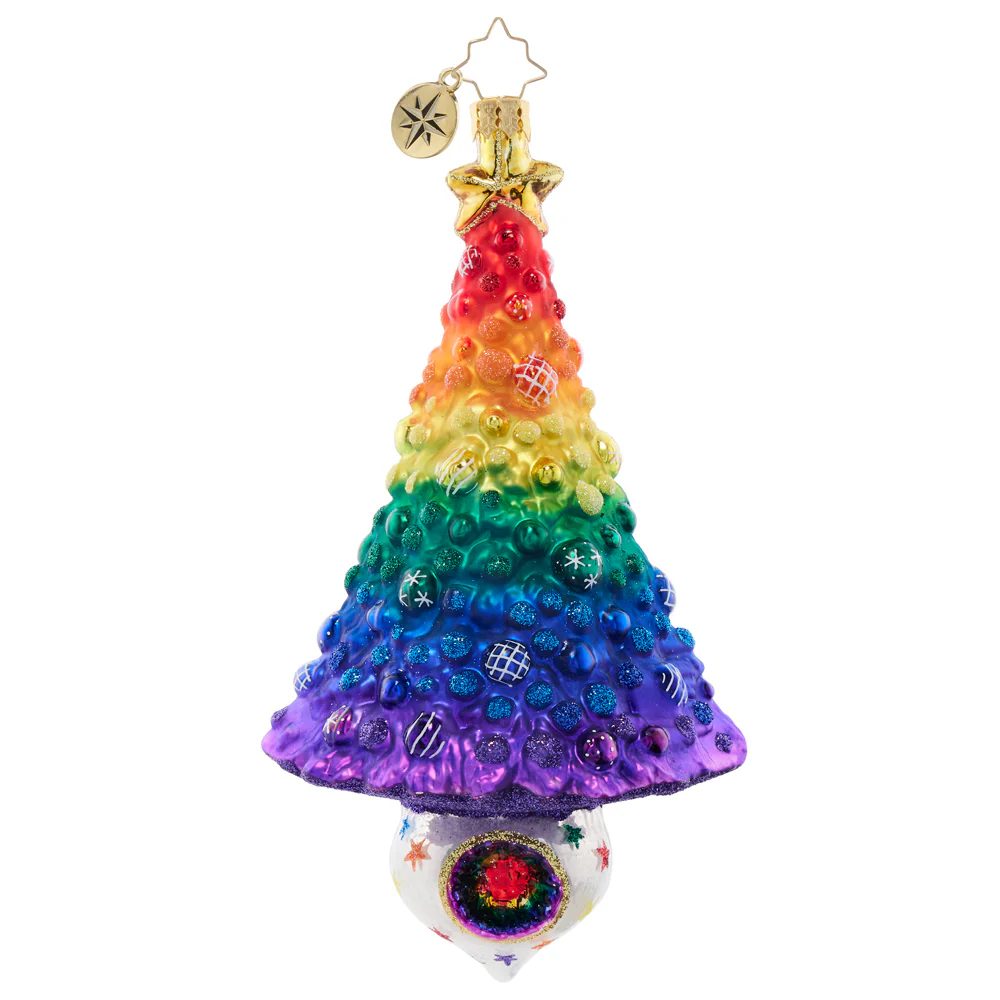 Christopher Radko Rainbow Radiance Fir Ornament | 1021788 | Borsheims