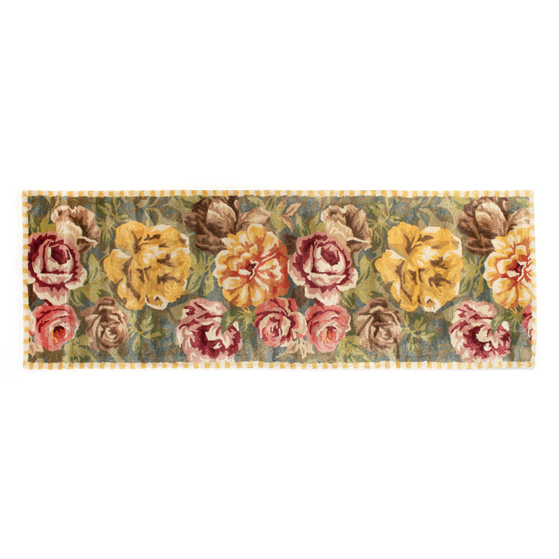 MacKenzie-Childs Bloomsbury Garden Rug Runner | 350-61021 | Borsheims