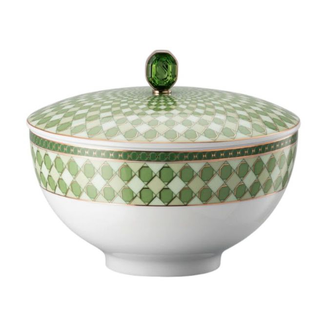 Swarovski x Rosenthal Signum Fern Soup Bowl, 6" | 14204-426349-15381 ...