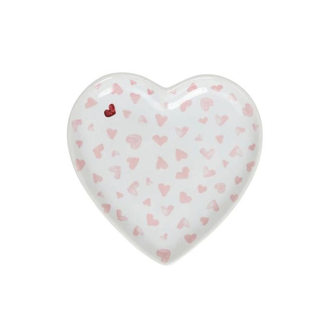 Juliska Love You More 7" Heart Tray, Pink | LYM15/51 | Borsheims