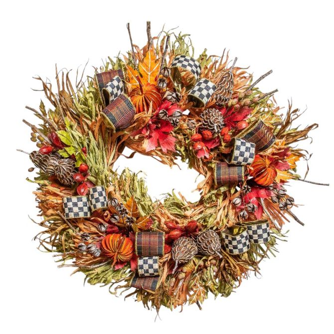 MacKenzie-Childs Fall on the Farm Wreath | 34742-3693 | Borsheims