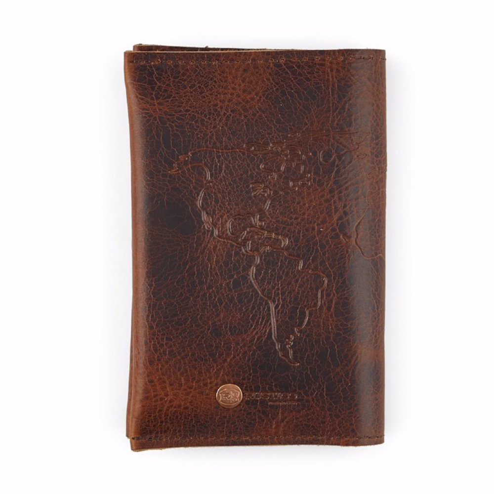 Rustico Grant Leather Travel Wallet, Chip Tan | AC0162-CHIP | Borsheims