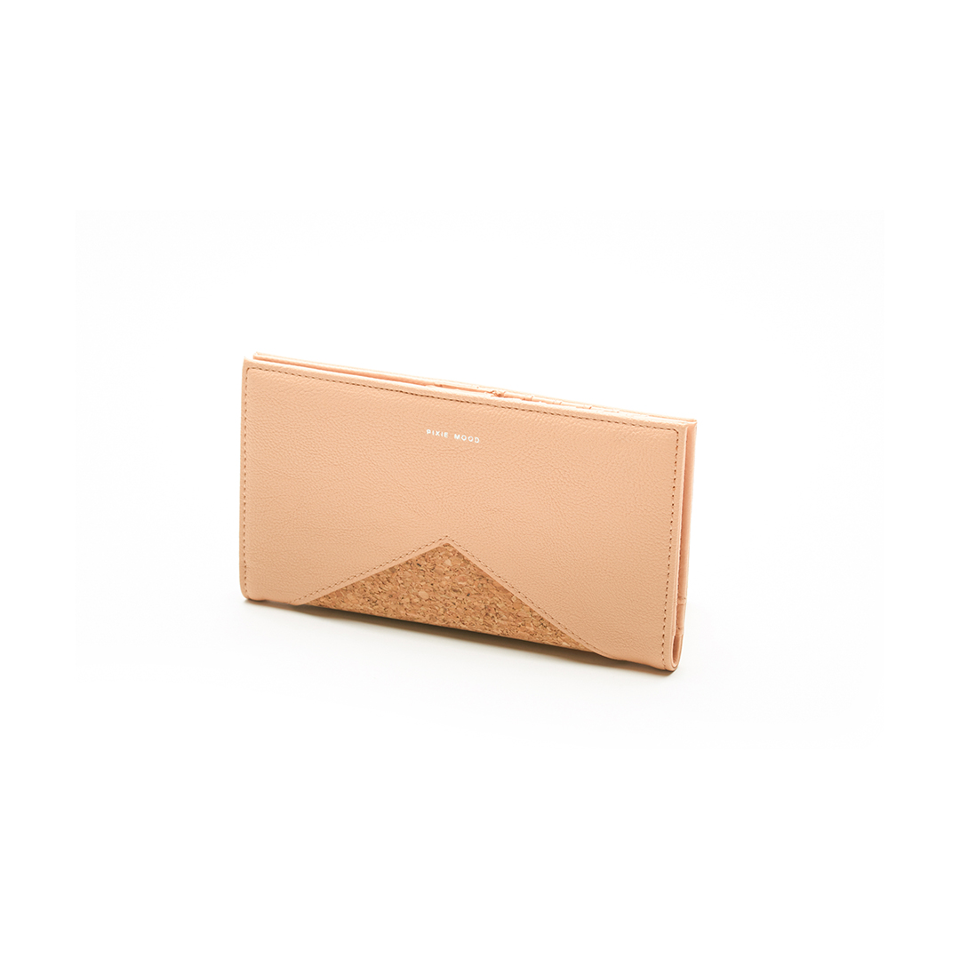 Pixie Mood Sophie Wallet, Praline & Cork | P-SOP-118-04 | Borsheims