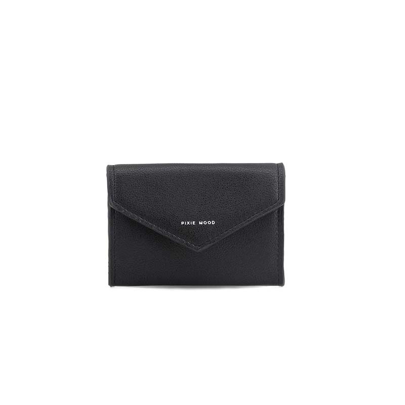 Pixie Mood Carol Card Wallet, Black | P-CAR-CW-01 | Borsheims