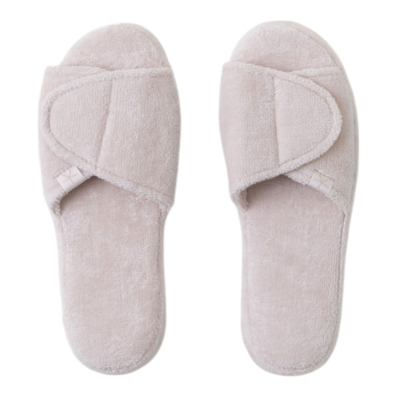 Barefoot Dreams CozyChic Terry Pearl Slippers, M 7/8 | BDWCU1996-680PP ...