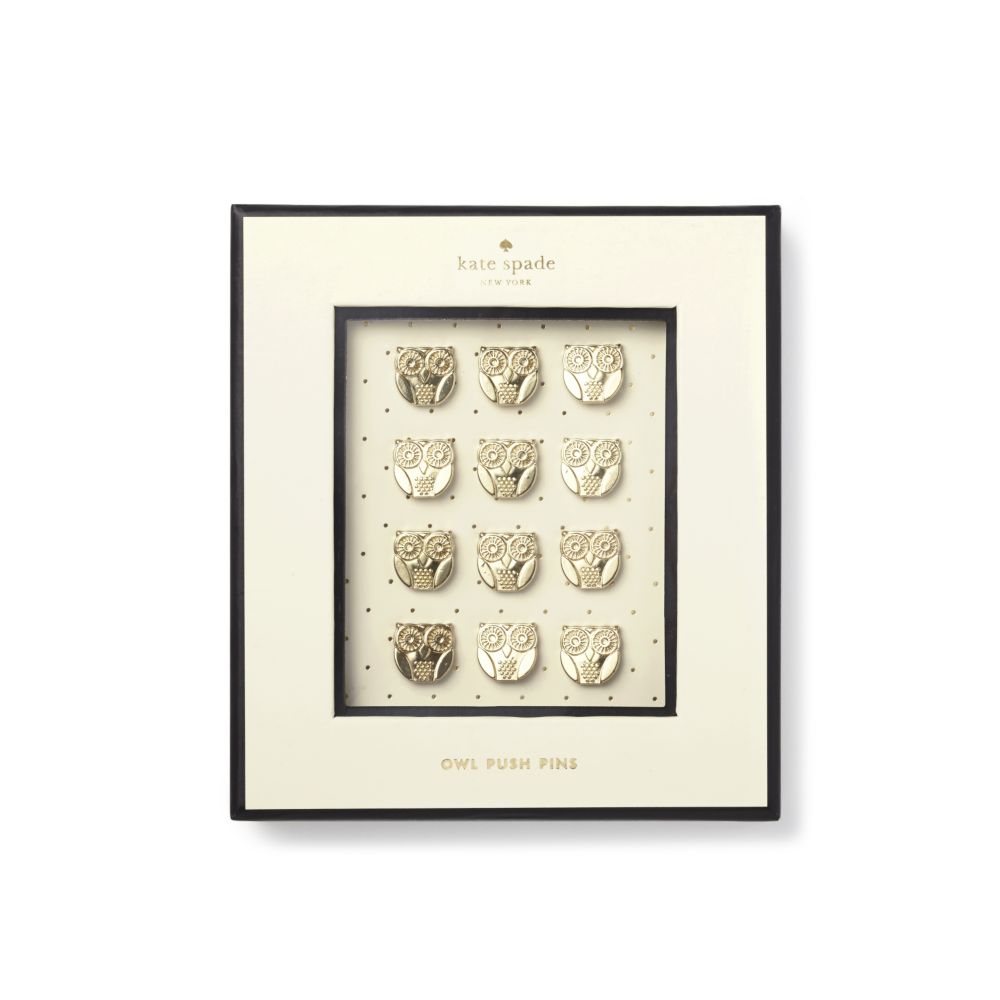 Kate Spade Owl Push Pins | 157730 | Borsheims
