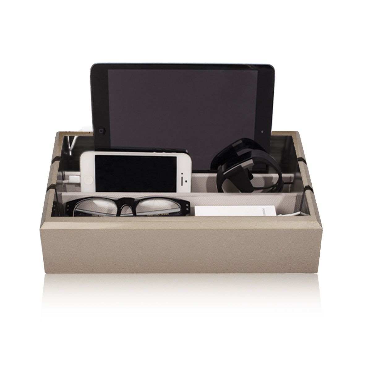 OYOBox Tech Tray - Latte | T5704 | Borsheims