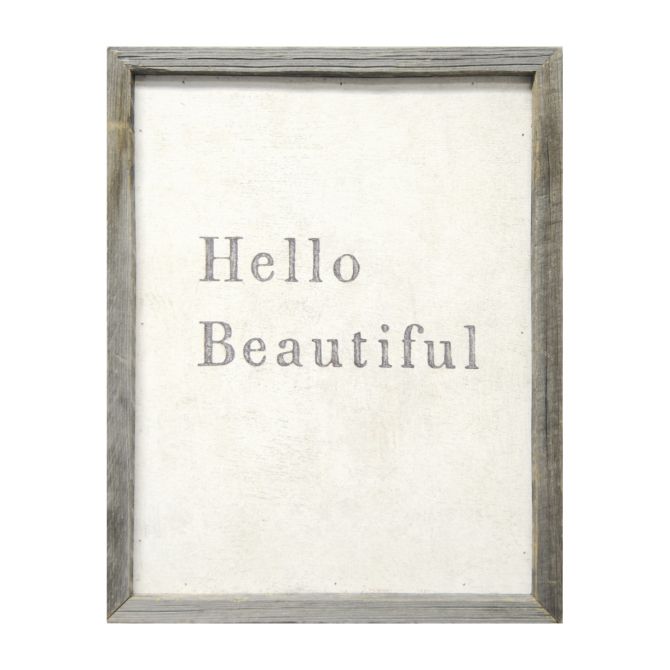 Sugarboo Designs Hello Beautiful Framed Art Print | AP156 | Borsheims