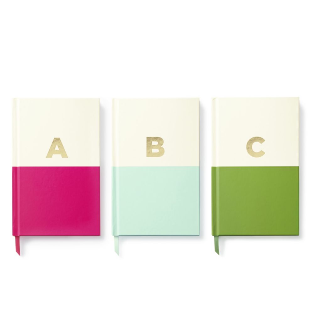 Kate Spade Dipped Initial Notebooks | Borsheims