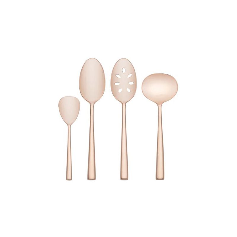 Kate Spade Malmo Rose Gold Stainless 4 Piece Hostess Set | Borsheims
